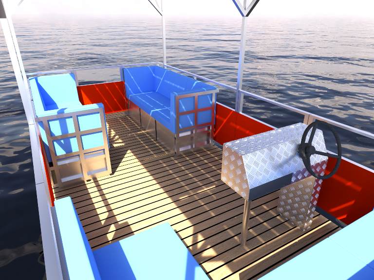 Solarboot - Bills Pontonboote